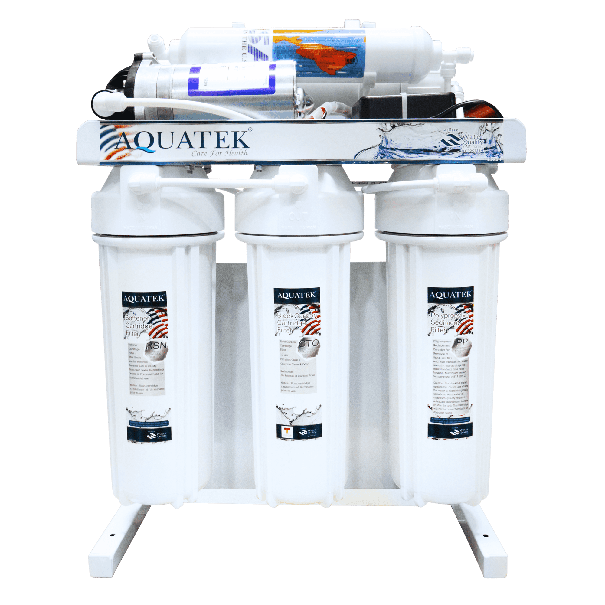 เครื่องกรอง RO 50 GPD SILVER RO - 10 ( ECO ) | Aquatek เครื่องกรอง RO 50 GPD SILVER RO - 10 ( ECO ) | Aquatek