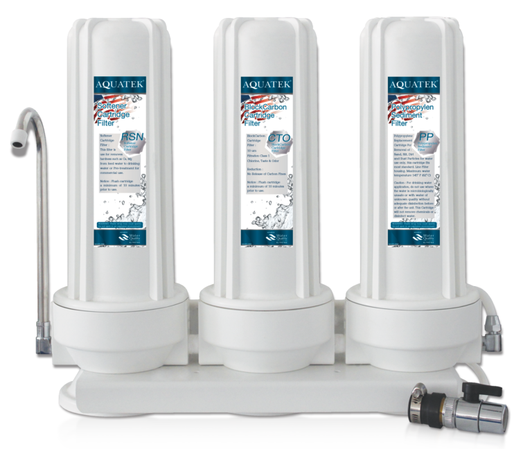 20-03-001 3-Stage Purifier AQUATEK-SILVER - Aquatek